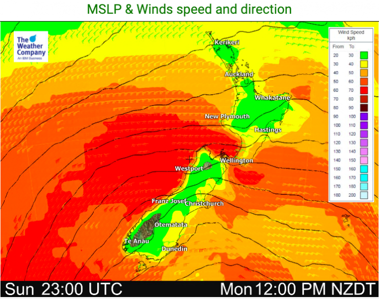 Storm Update: Latest Maps covering Snow, Wind Chill and Wind Gusts (x10 ...