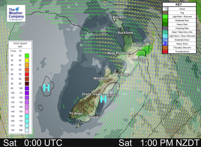 Saturday’s national forecast – Anticyclone starts to move in (+5 maps ...