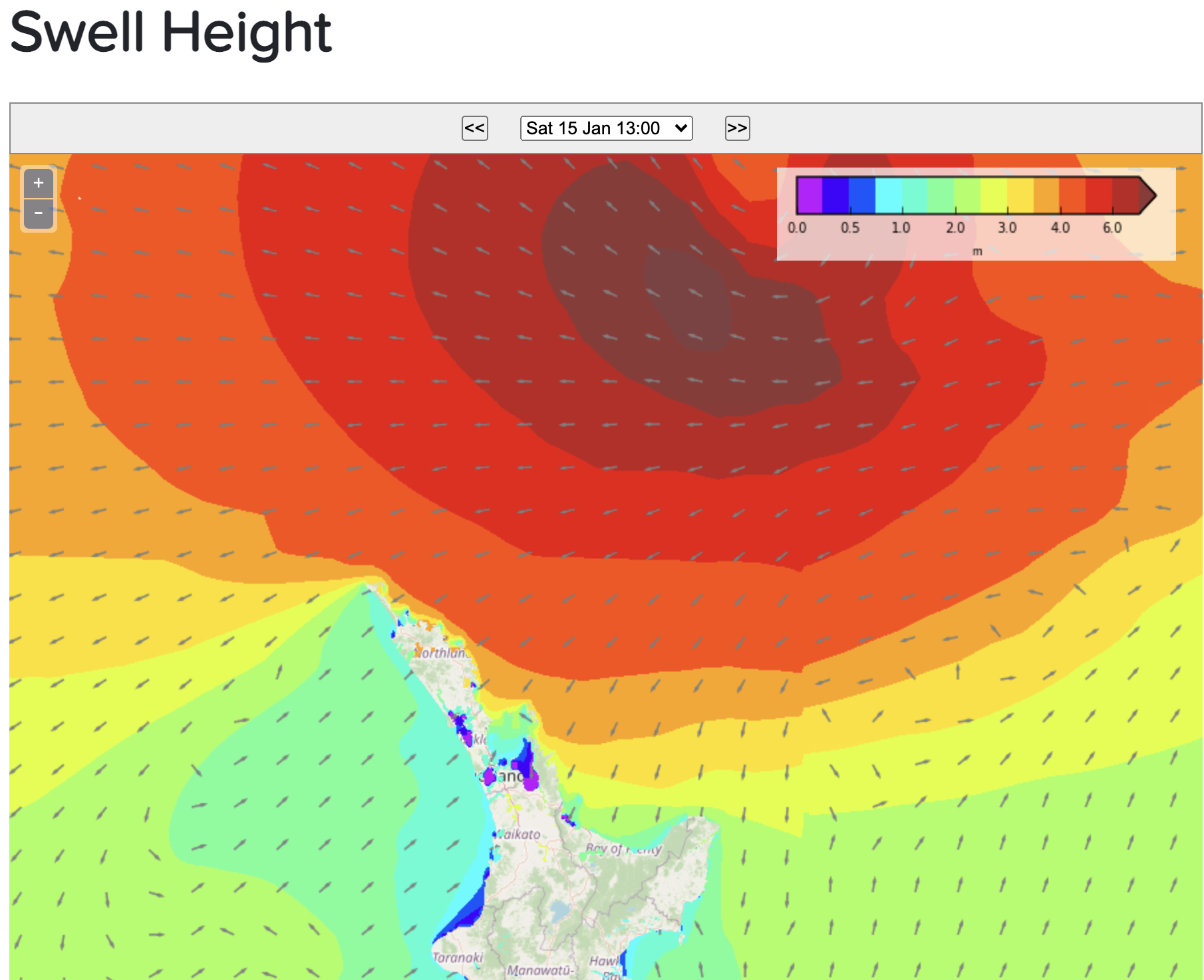Cody is sliding east – reducing the land risks for NZ but remains a ...