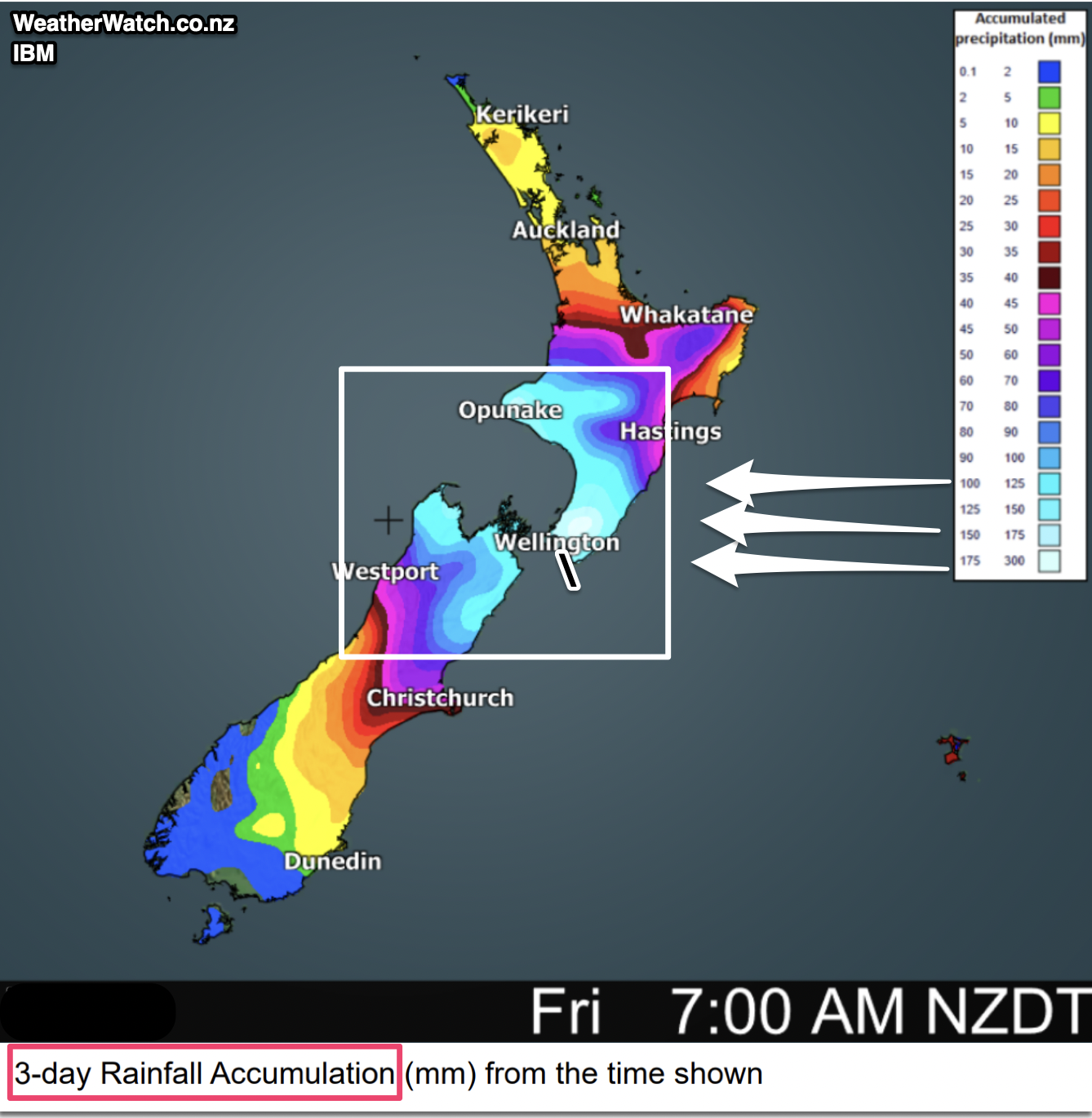 Severe Cyclone DOVI tracking south – will fall apart over NZ bringing ...