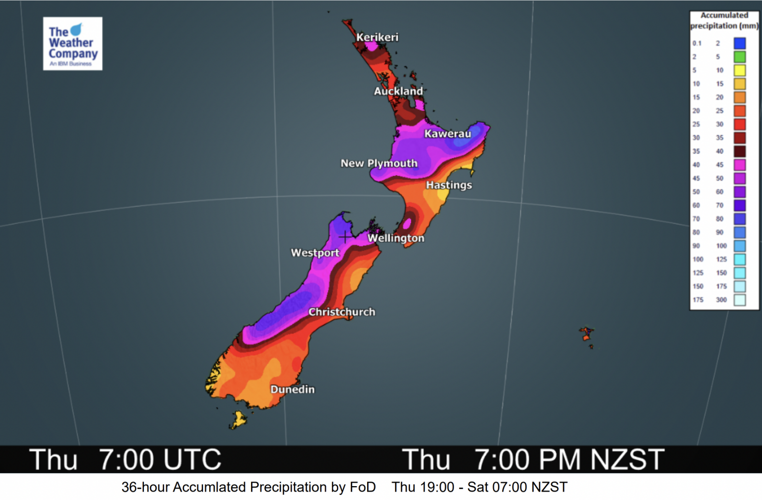 Busy! Several low pressure zones about to affect NZ (+8 Maps ...