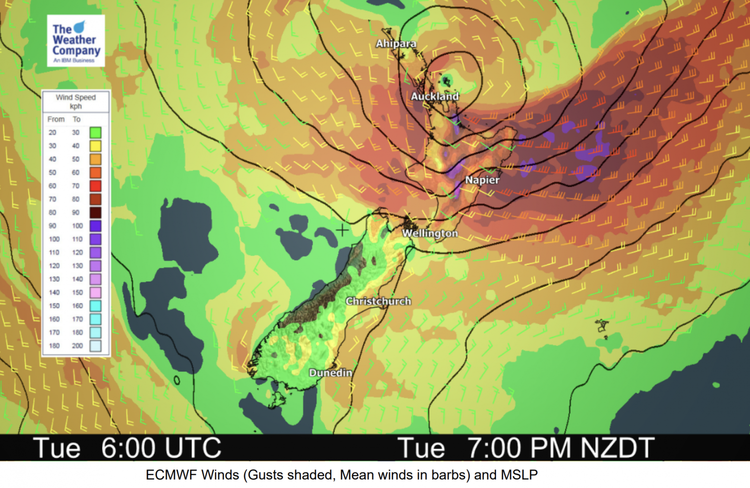 North Island in for direct hit from ex-cyclone Hale Tue/Wed (+15 Maps ...