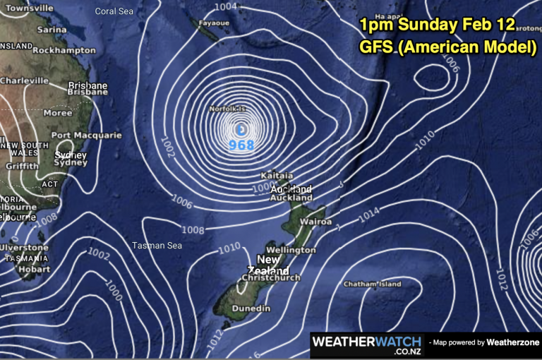 Possible Tropical Cyclone threat for NZ within 7 days (+6 Maps ...