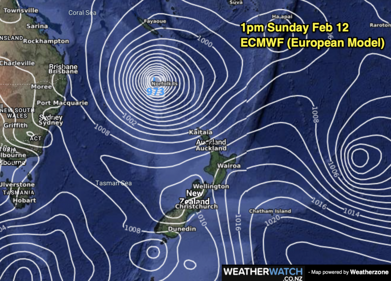 Possible Tropical Cyclone threat for NZ within 7 days (+6 Maps ...