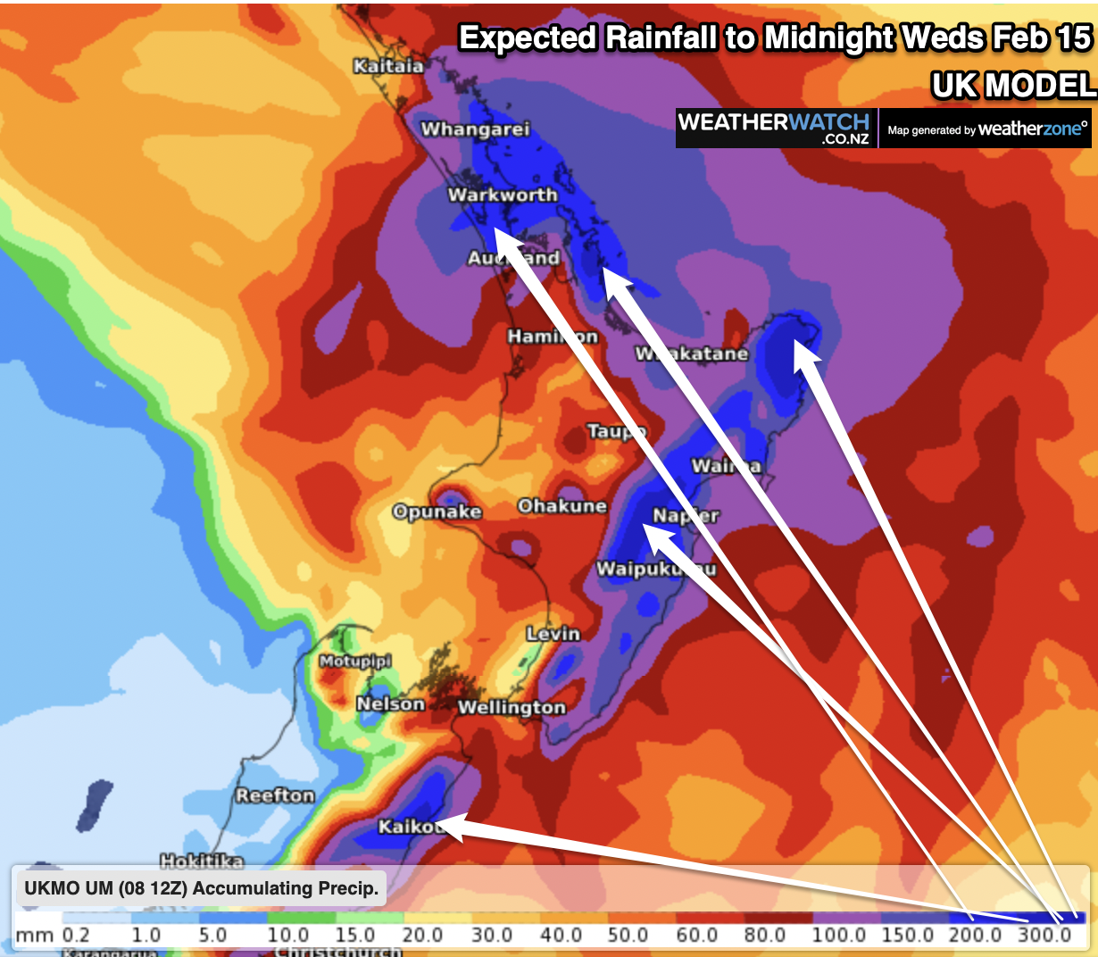Direct hit from Cyclone Gabrielle looking more likely & “extremely ...