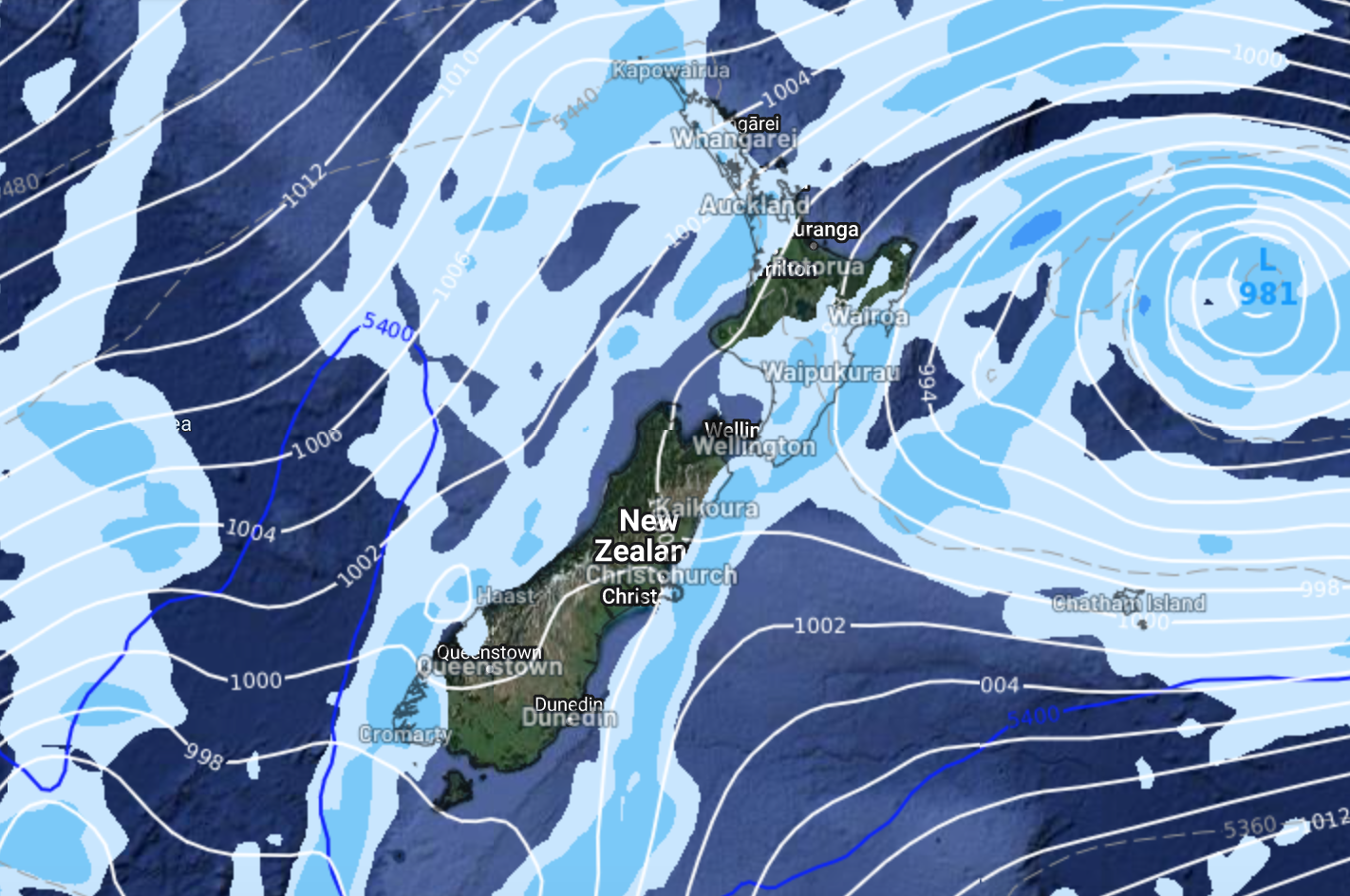 Monday’s national forecast – Showers in the west and east ...